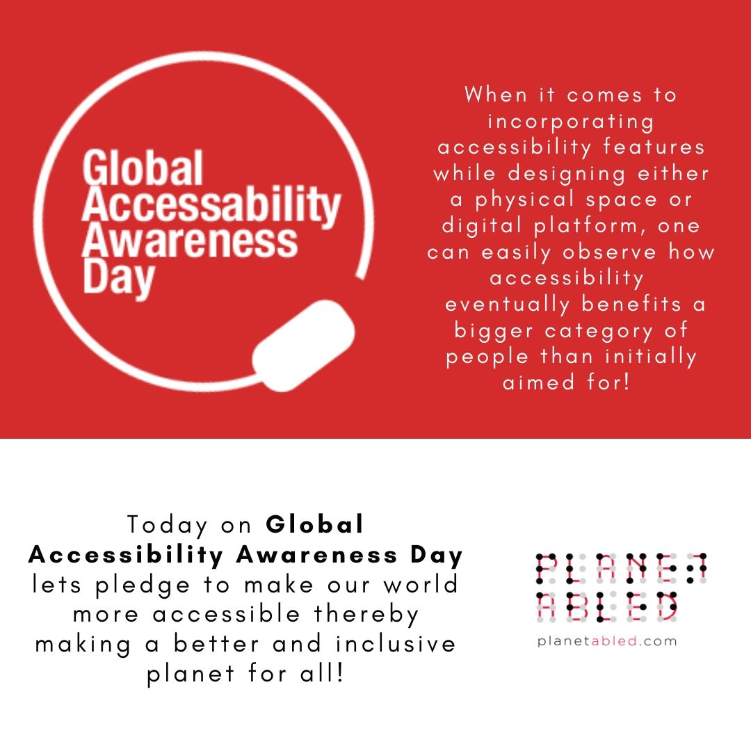 Global Accessibility Awareness Day 2020 - Planet Abled